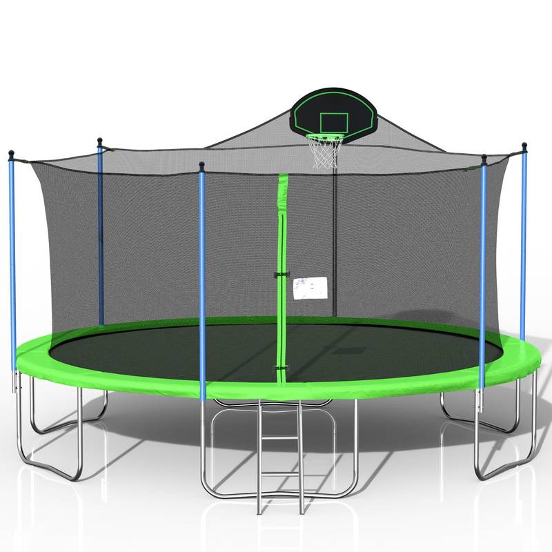 Jump & Score Trampoline Fun with Safety Net – Brook Evans
